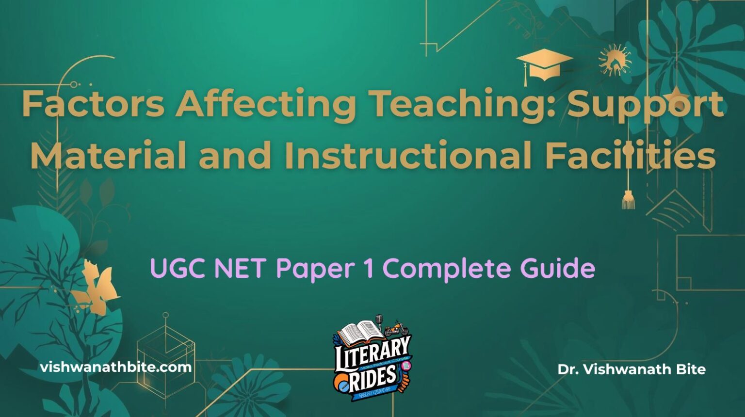 Factors Affecting Teaching: Support Material and Instructional ...